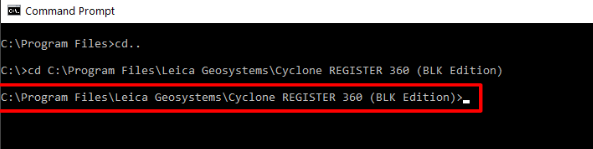 2023 Batch creation of LGS files from BLK2GO data