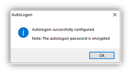 Automatic Logins in Windows