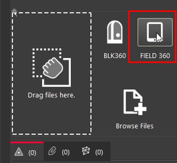 Workflow for Cyclone FIELD 360 and BLK360 G1