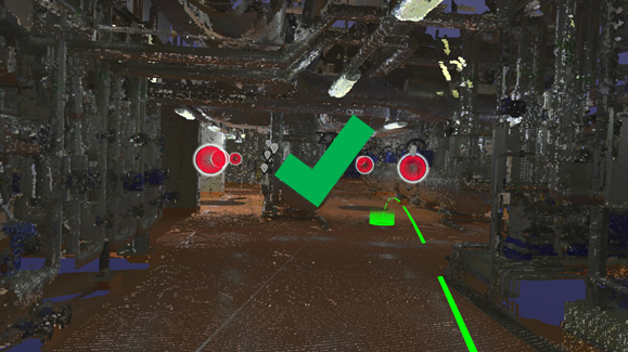 TV Navigating in TruView VR