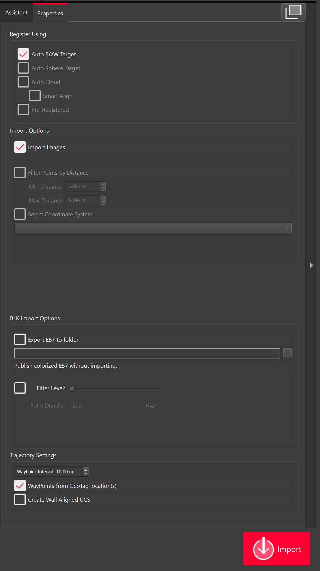 Batch Creation of LGS Files from BLK2GO Data