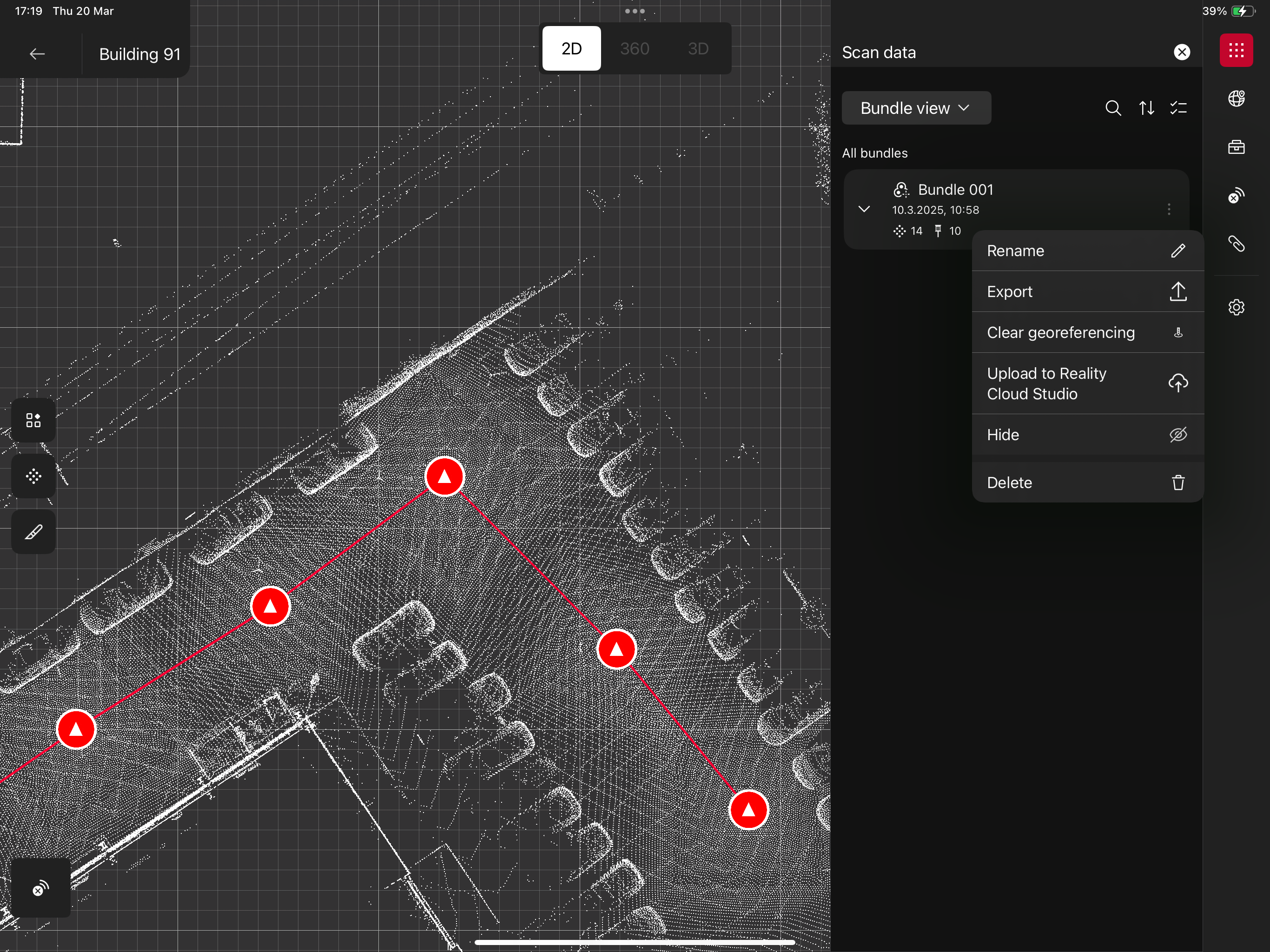 Georeferencing Workflow | Cyclone FIELD 360