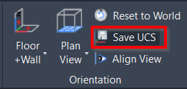 Save UCS